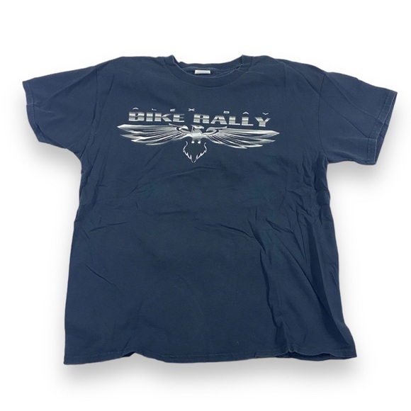 Gildan | Shirts | Vintage Y2k Alex Bay Bike Rally Tshirt Motorcycle Tee ...